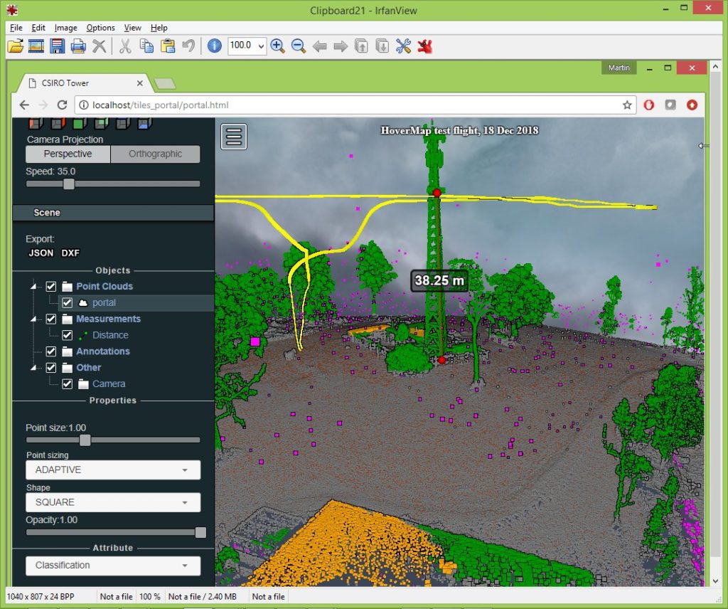 First Look with LAStools at LiDAR from Hovermap Drone by CSIRO ...